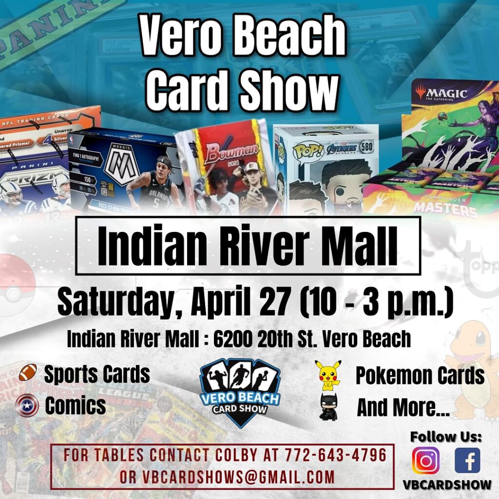 Vero Beach Card Show | The best place to find that perfect card for ...